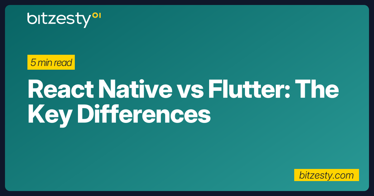 React Native vs Flutter: The Key Differences | Software Development ...